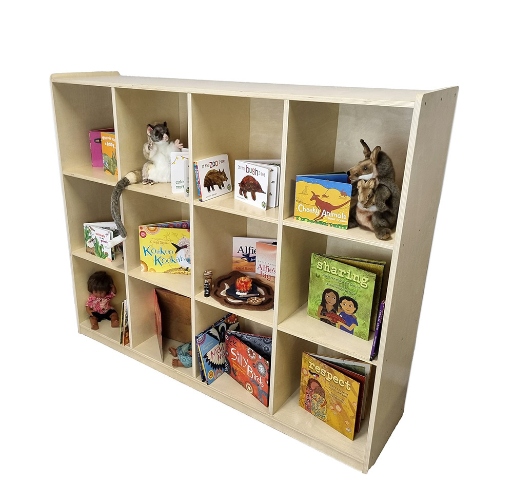 Wooden Cubby Storage