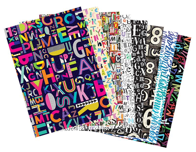 Printed Pattern Paper A4 40pk - Animal Skins