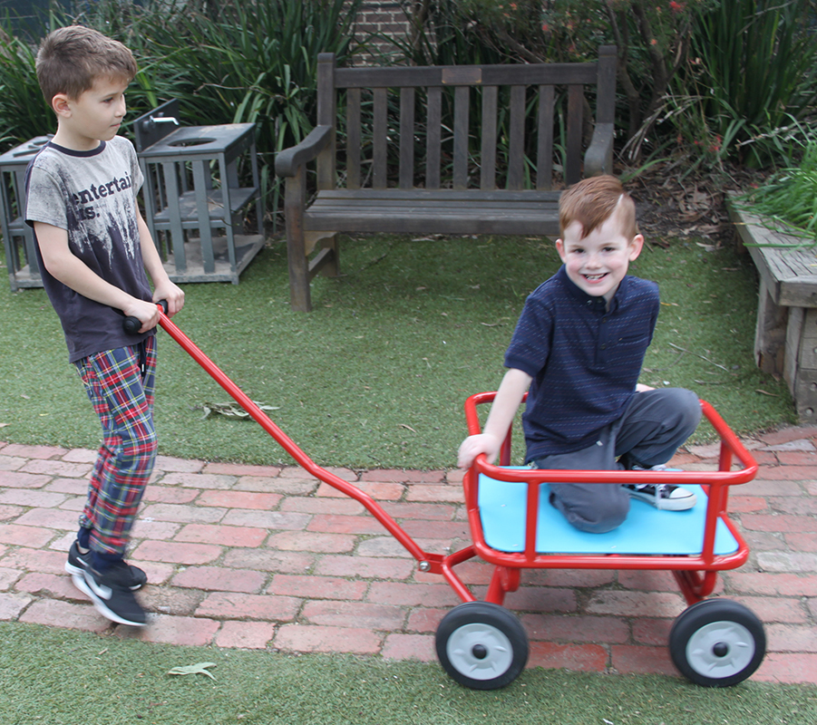 Billy Kidz Pull Along Trolley/Cart