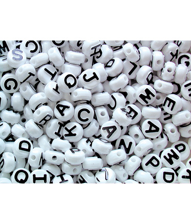 Pony Beads - Alphabet Mix 350pk