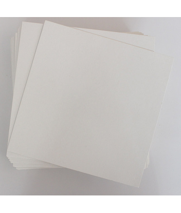 White Cardboard Squares 400gsm - 203 x 203mm 100pk