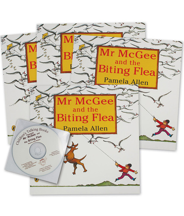 Mr McGee and the Biting Flea - CD and 4 Book Set